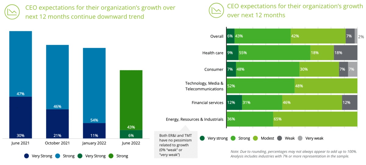 CEOs indicate lowered growth expectations – HispanicAd.com