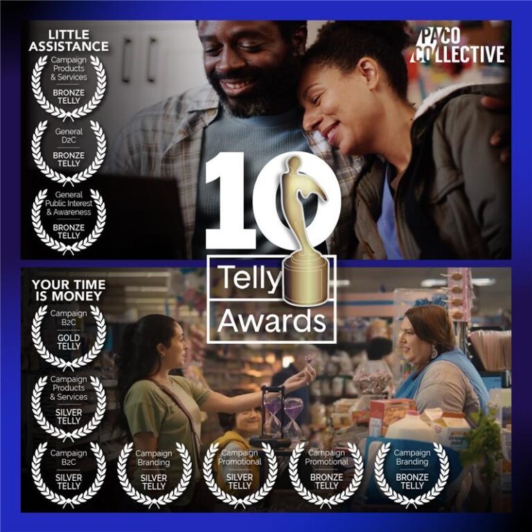 PACO Collective Shines: Celebrating 10 Telly Awards! – HispanicAd.com